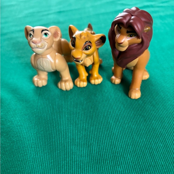 Disney | Toys | Disney Lion King Simba Nala Mufasa Figure Lot | Poshmark